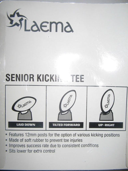 NRL RUGBY LEAGUE UNION AFL FOOTY KICKING TEE GREEN COLOR BALL FOOTBALL ...