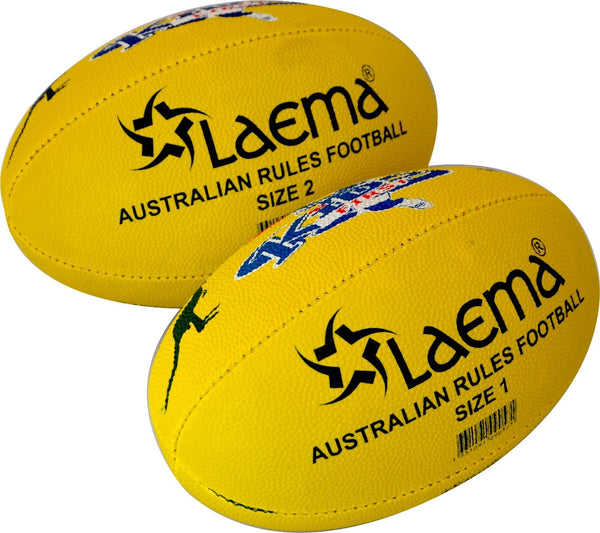 JUNIOR AFL Hi-Tech Advance PIN GRIP AUSTRALIAN RULES FOOTY Ball Size 1 ...