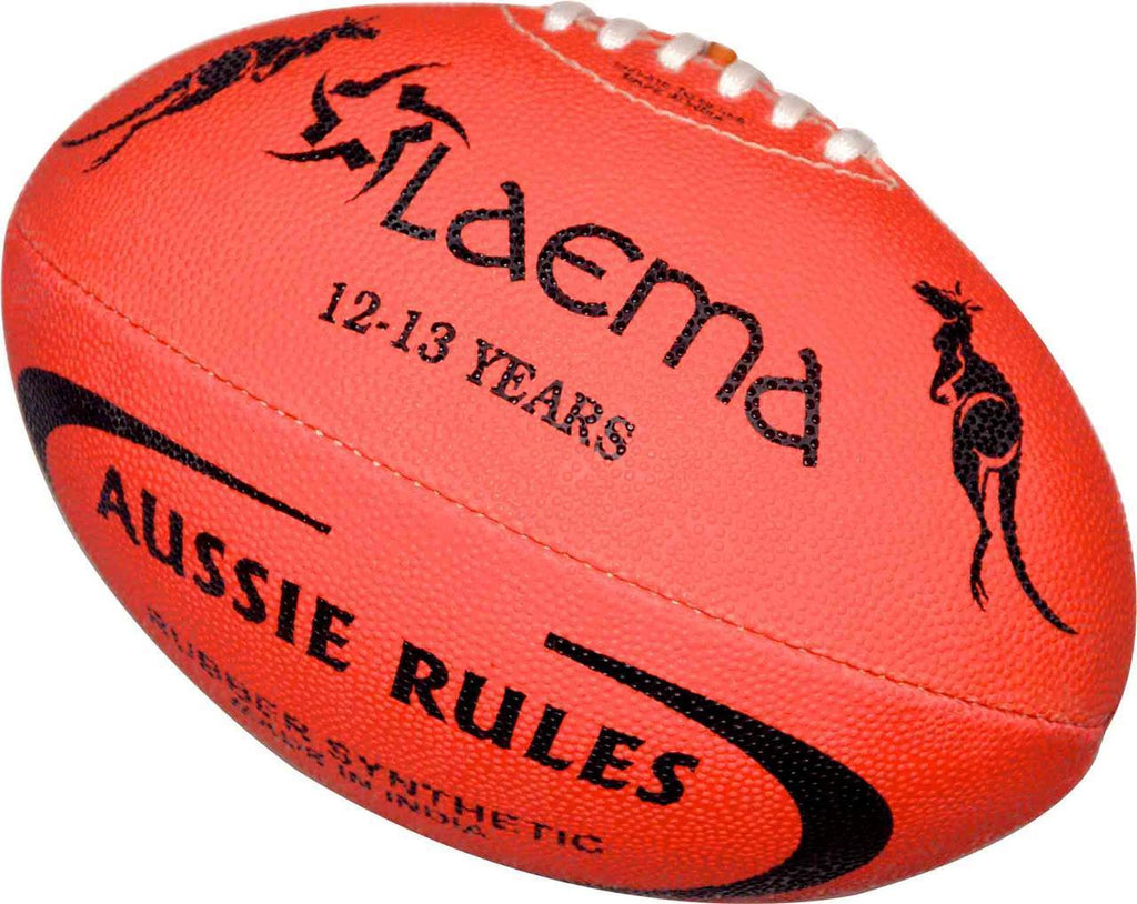 Advance Aussie Rules Football HiTech Pin Grip Synthetic Rubber AFL Bal ...